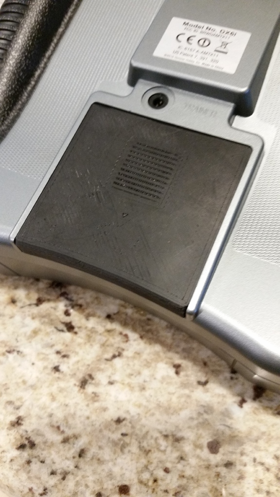 Spectum DX6i Battery Cover by Chuck | Download free STL model ...