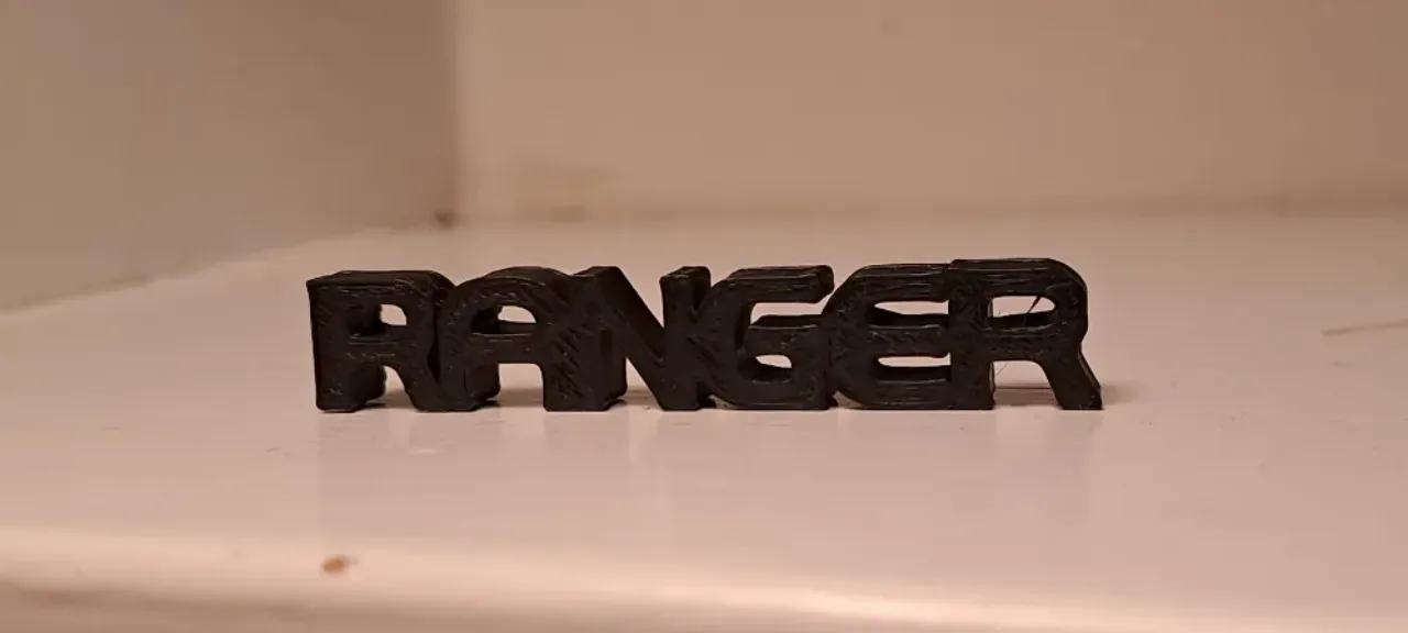 Ford Ranger Logo (international) by Mackanz | Download free STL model ...