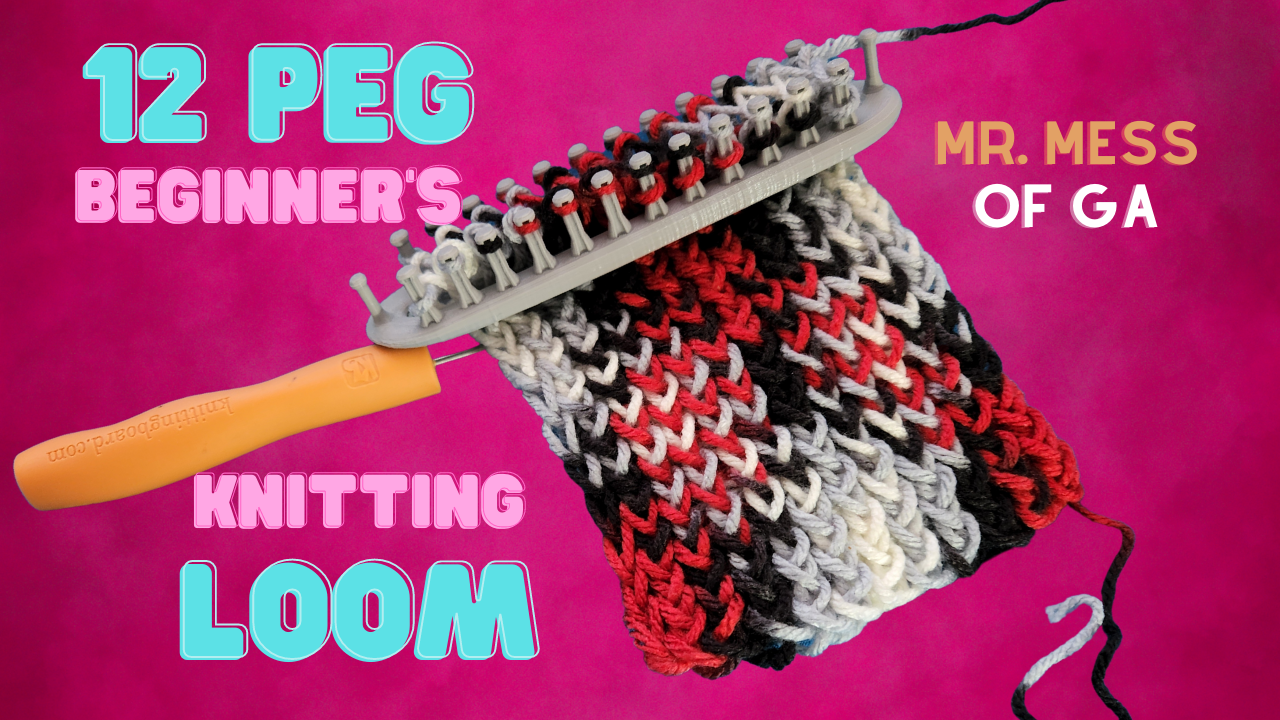 12 Peg Retangular Loom by MrMessofGA | Download free STL model ...