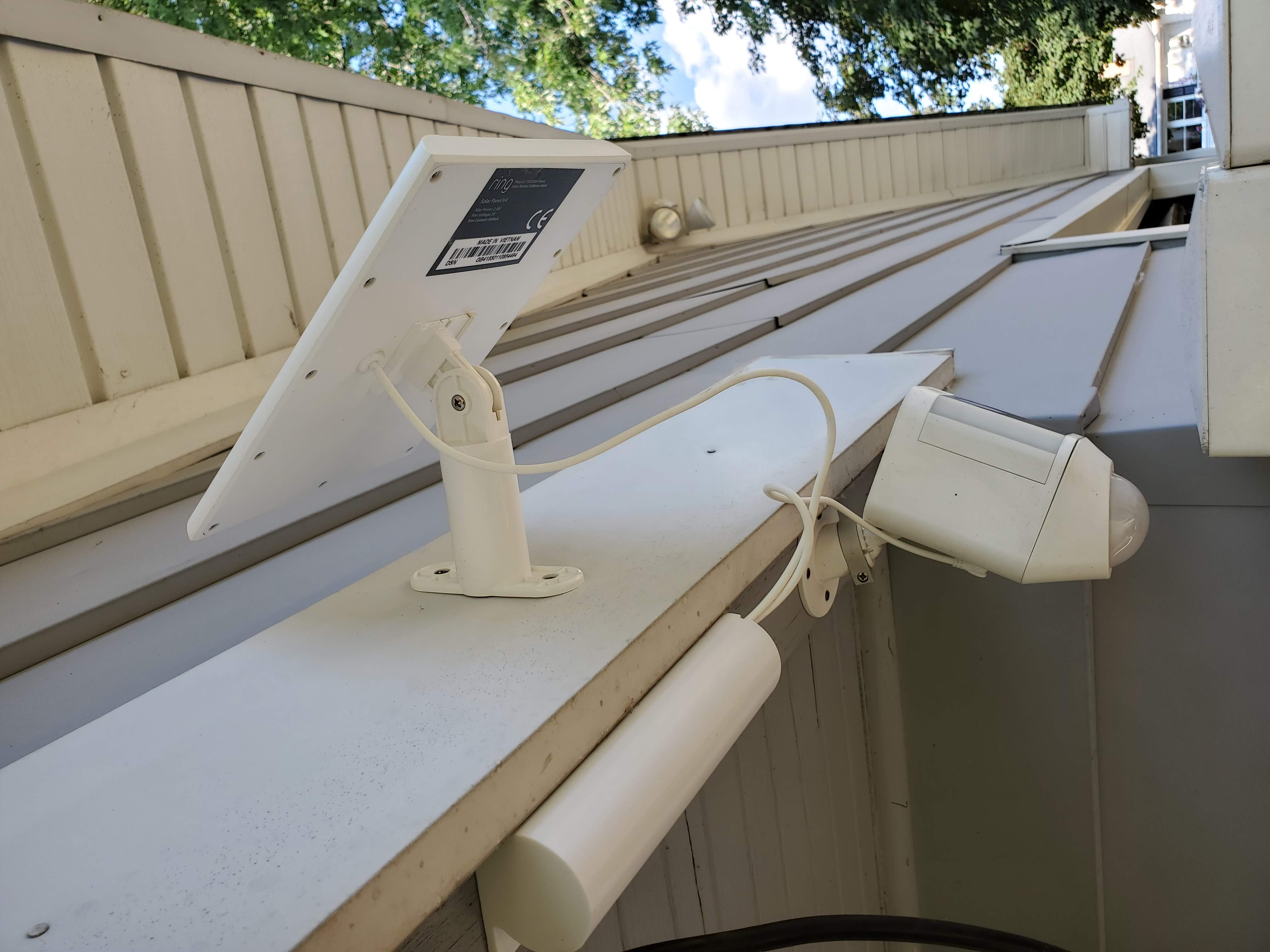 Ring Camera - Solar Panel Cord Holder by GarretV | Download free STL ...