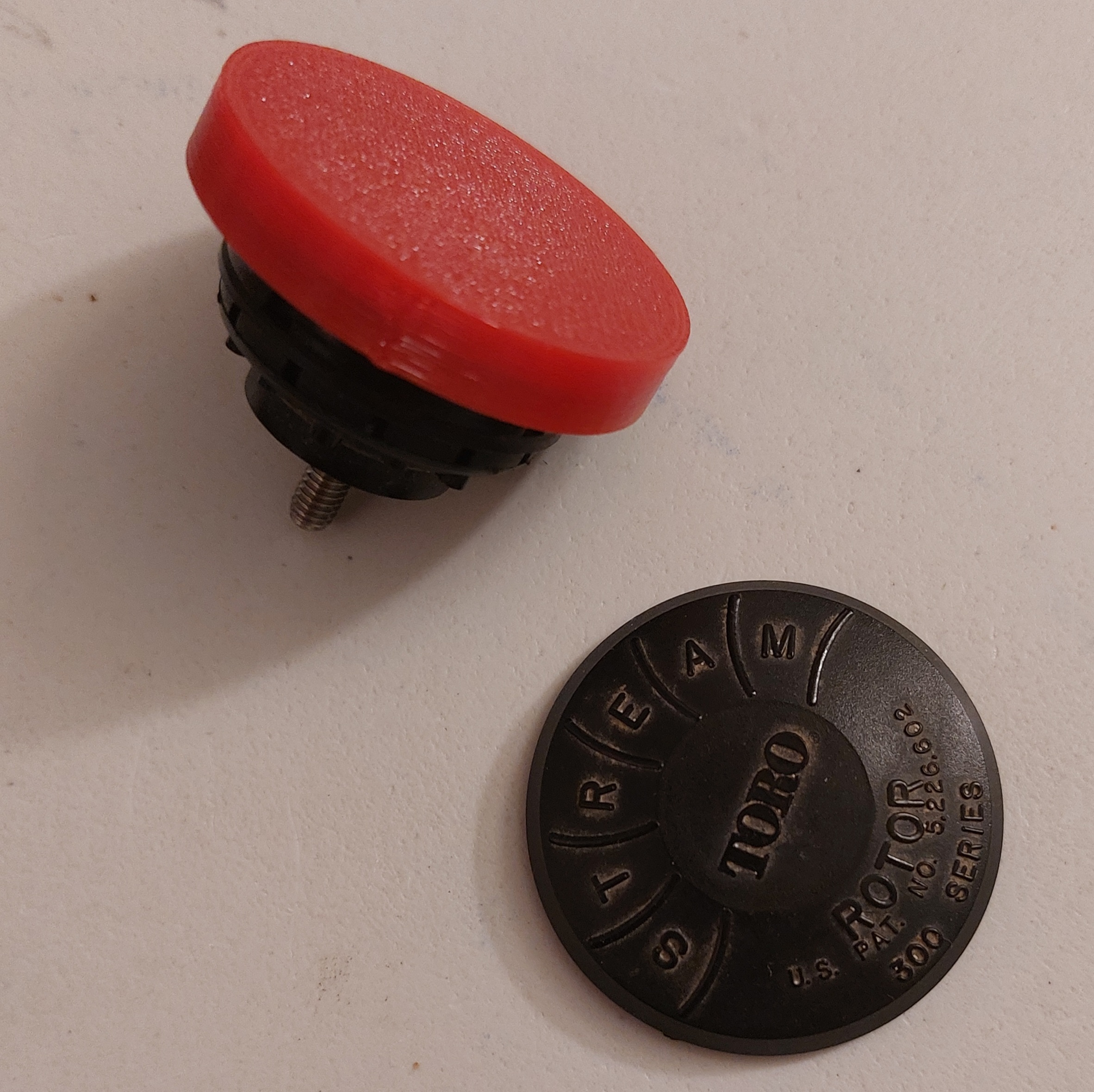 Cap for Toro 300 sprinkler by Codemer | Download free STL model ...