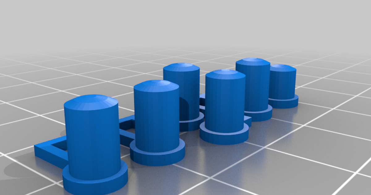 Buttons with short reset for Egil's configurable case by David H. Brown ...