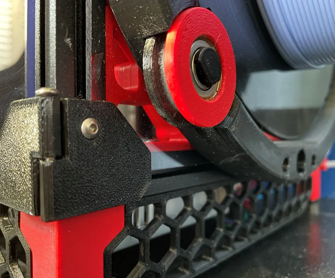 Voron 0.1 Hinge Panel Clip B (one screw) by Bri's Prints | Download ...