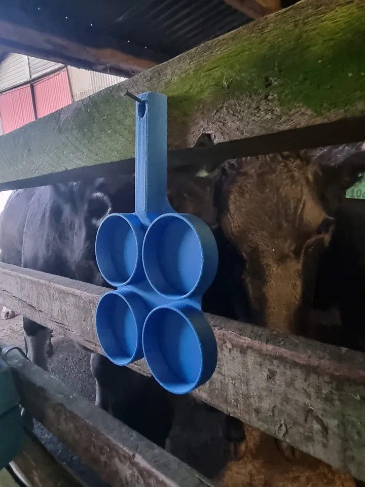 Mastitis Test Paddle (Diary Cow) by Kiwi Tinkerer | Download free STL ...