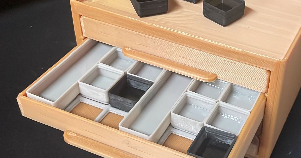 Gridfinity Drawers by Machenna56k | Download free STL model | Printables.com
