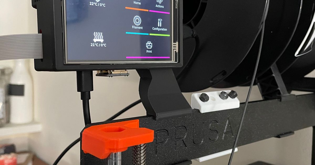 Raspberry Pi 4 Case for Prusa MK3 by YaleAG | Download free STL model ...