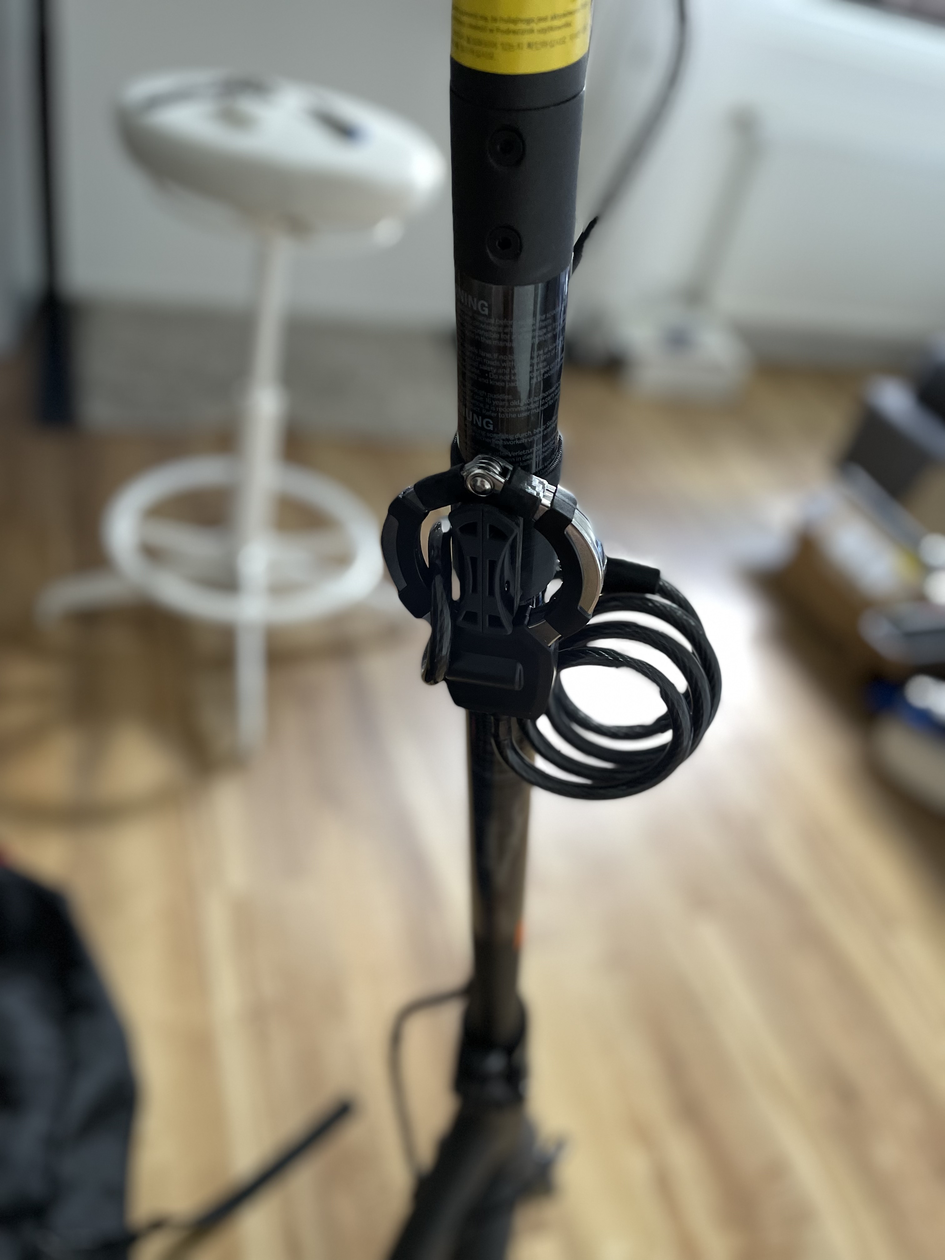 Xiaomi Scooter Lock holder for MasterLock Street-Cuff by rsdesign ...