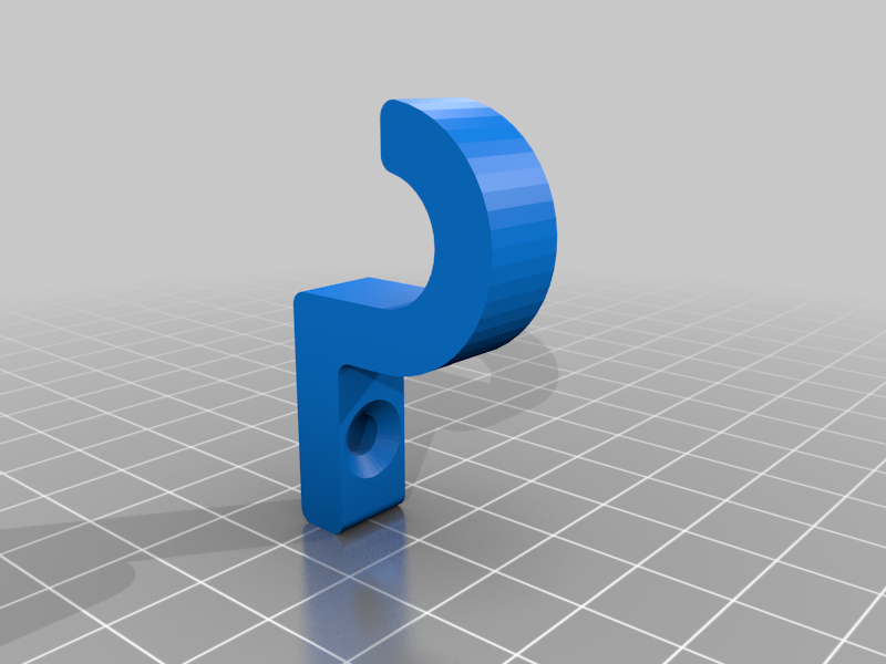 Small under desk hook by Tyler Twist | Download free STL model ...