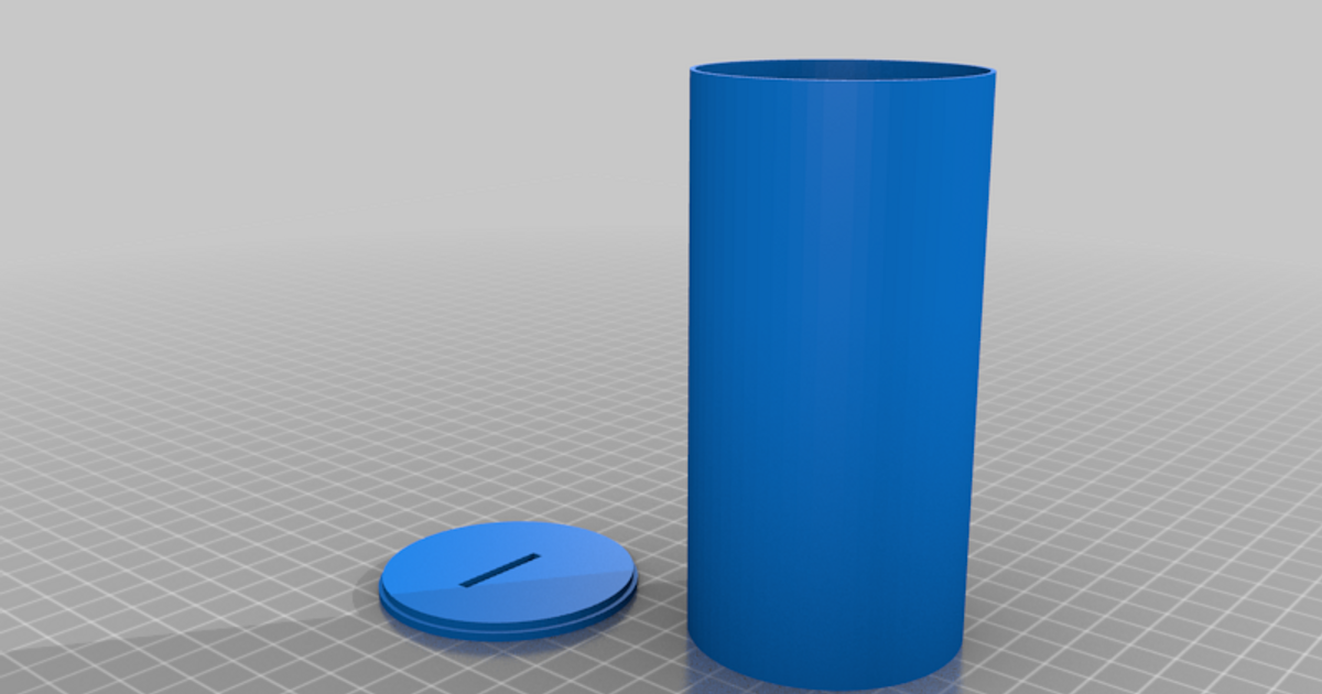 Coin bank by Drewz989 | Download free STL model | Printables.com