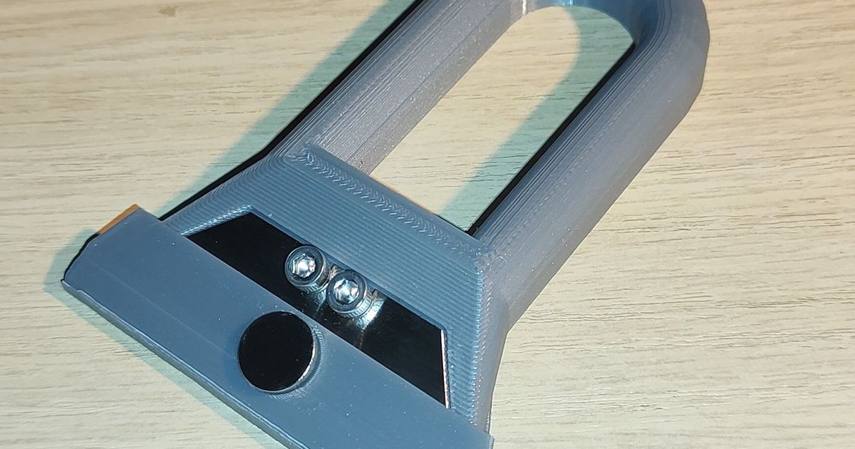 Razor Blade Scraper Remix by Foppemoa | Download free STL model ...