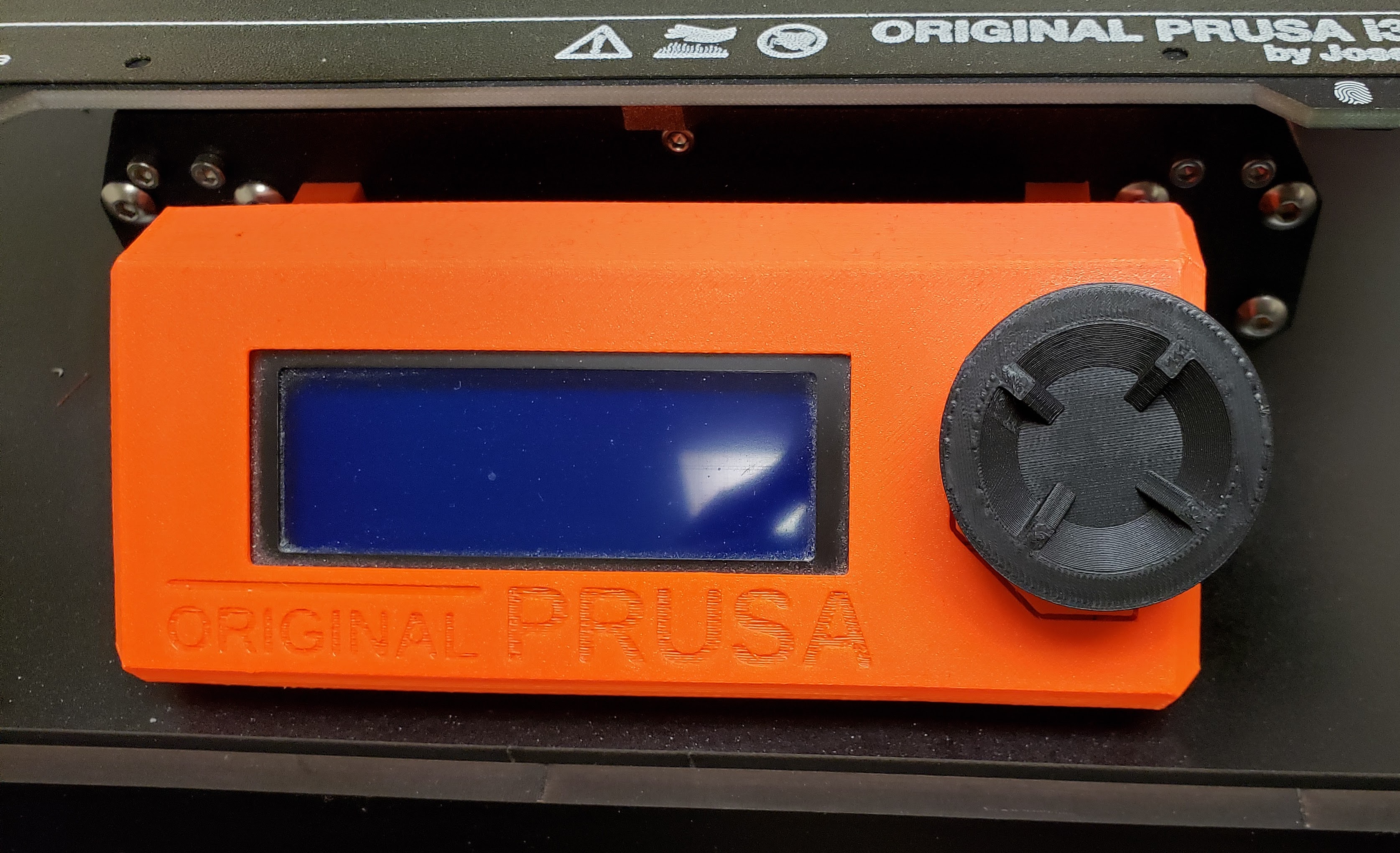 Jumbo LCD Knob by Gabe Yoder | Download free STL model | Printables.com