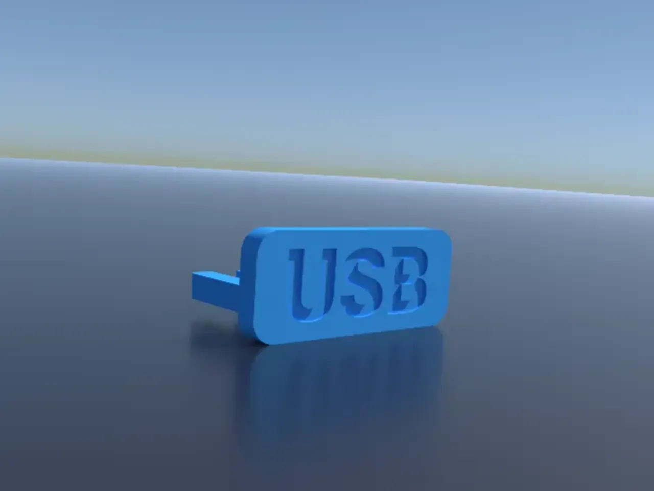 USB-A Receptacle Cover by dstarke | Download free STL model ...