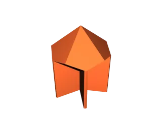 blank d10 with support by Cameron nimbsleleu | Download free STL model ...