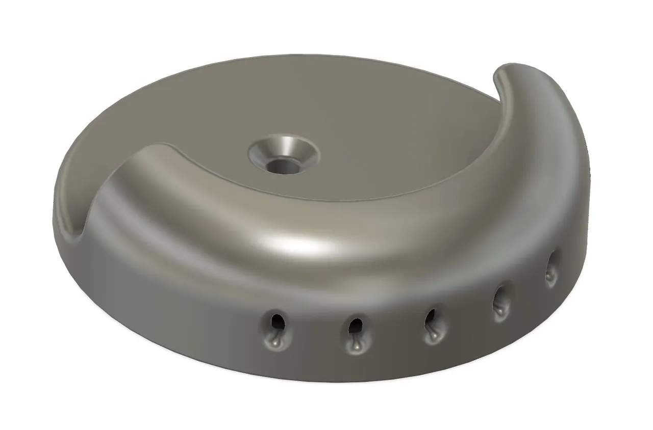 Shower Pole Hanger Bracket by DJMac | Download free STL model ...
