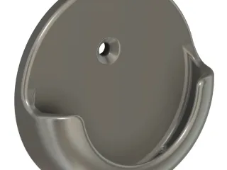 Shower Pole Hanger Bracket by DJMac | Download free STL model ...