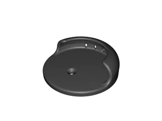 Shower Pole Hanger Bracket by DJMac | Download free STL model ...