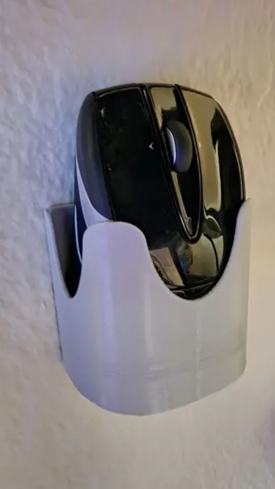 Computer Mouse House (Wall Mount Storage) by DJMac | Download free STL ...