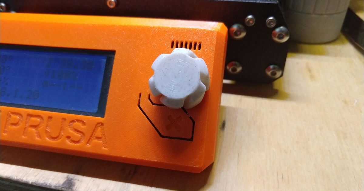 EC11 Rotary Encoder Knob - Spiral Fluted by donutcat | Download free ...