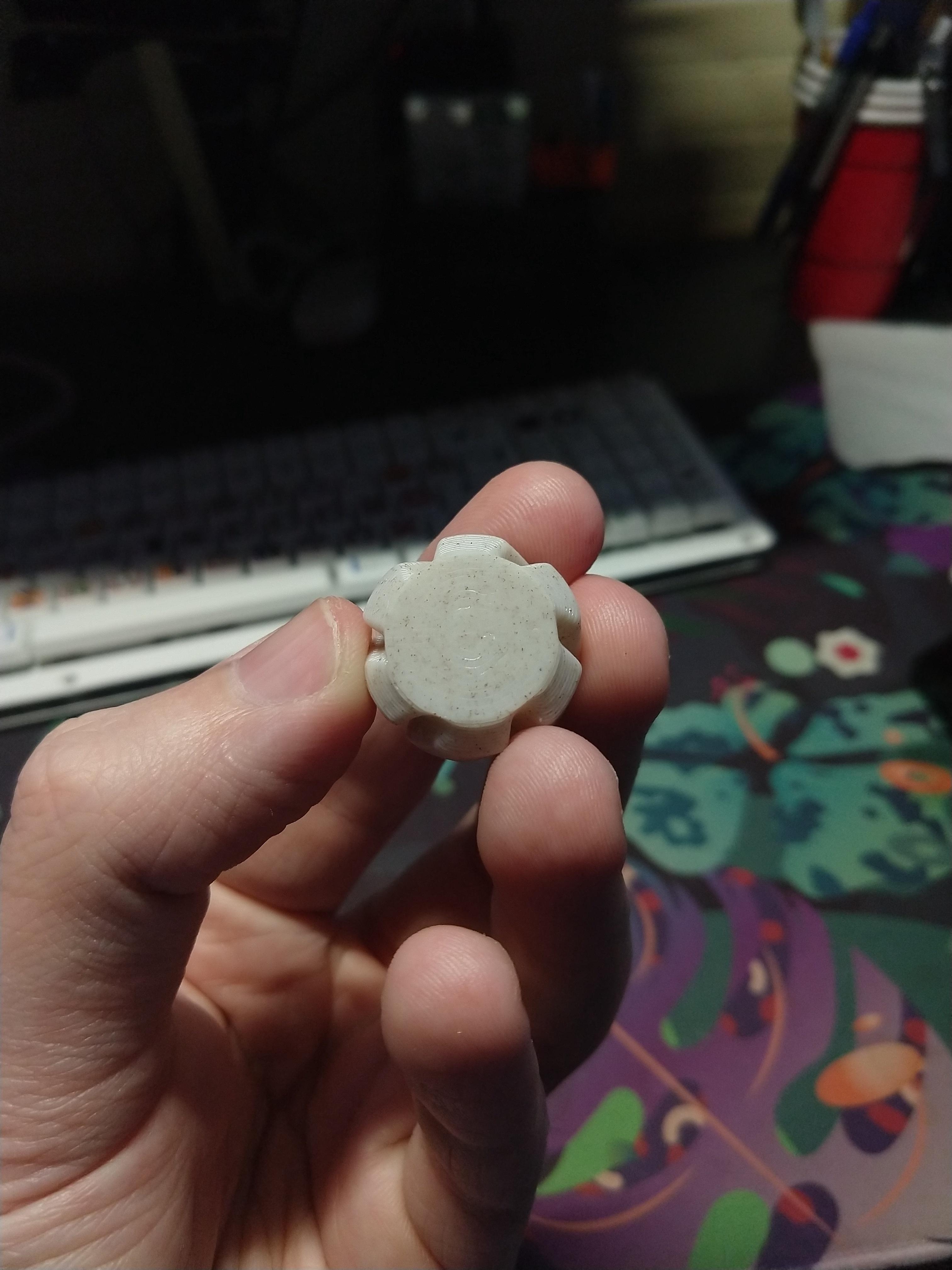 EC11 Rotary Encoder Knob - Spiral Fluted by donutcat | Download free ...