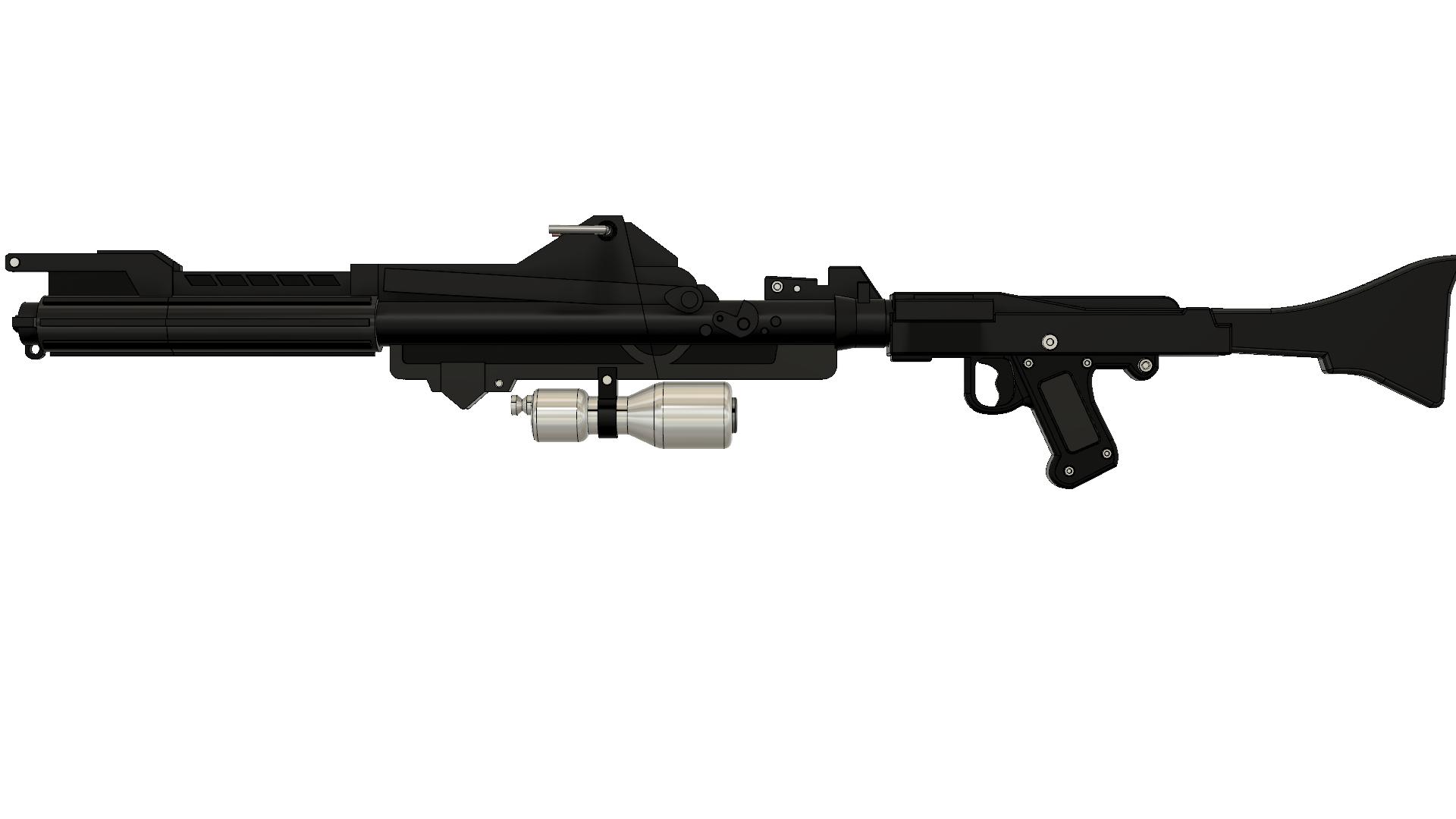 Star Wars - DC15A Heavy Blaster by KyleMc | Download free STL model ...