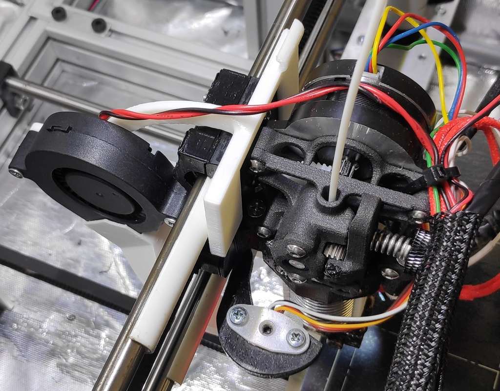 Sherpa Mini Carriage Mount for Prusa Anet A8 E3D v6 BLTouch Nozzlecam ...
