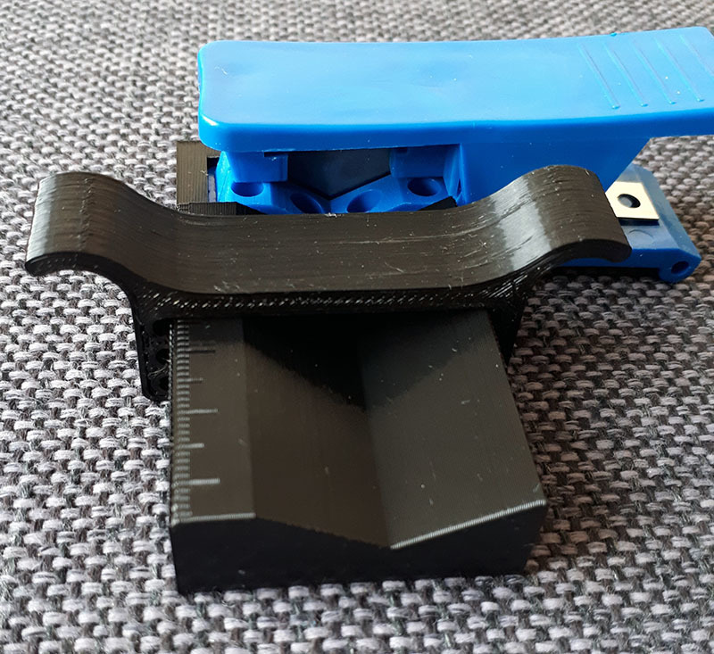 Parametric Ruler for Capricorn PTFE tube cutter by dstarke | Download ...