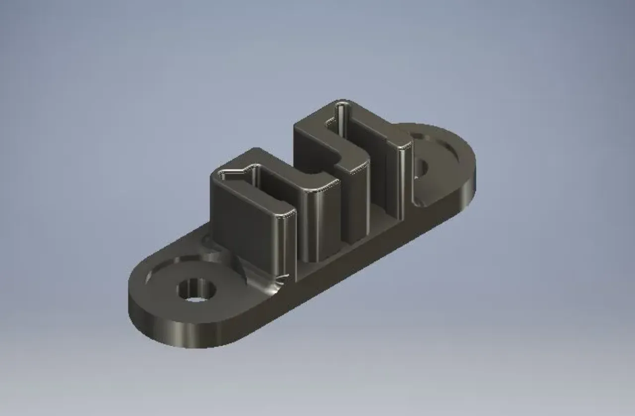 Toyota Hilux Tonneau cover brackets by riaanjvr3d | Download free STL ...