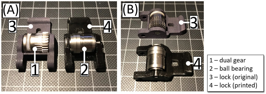 Ballbearing Lock for Orbiter Extruder Dual Drive Extruder by JK ...
