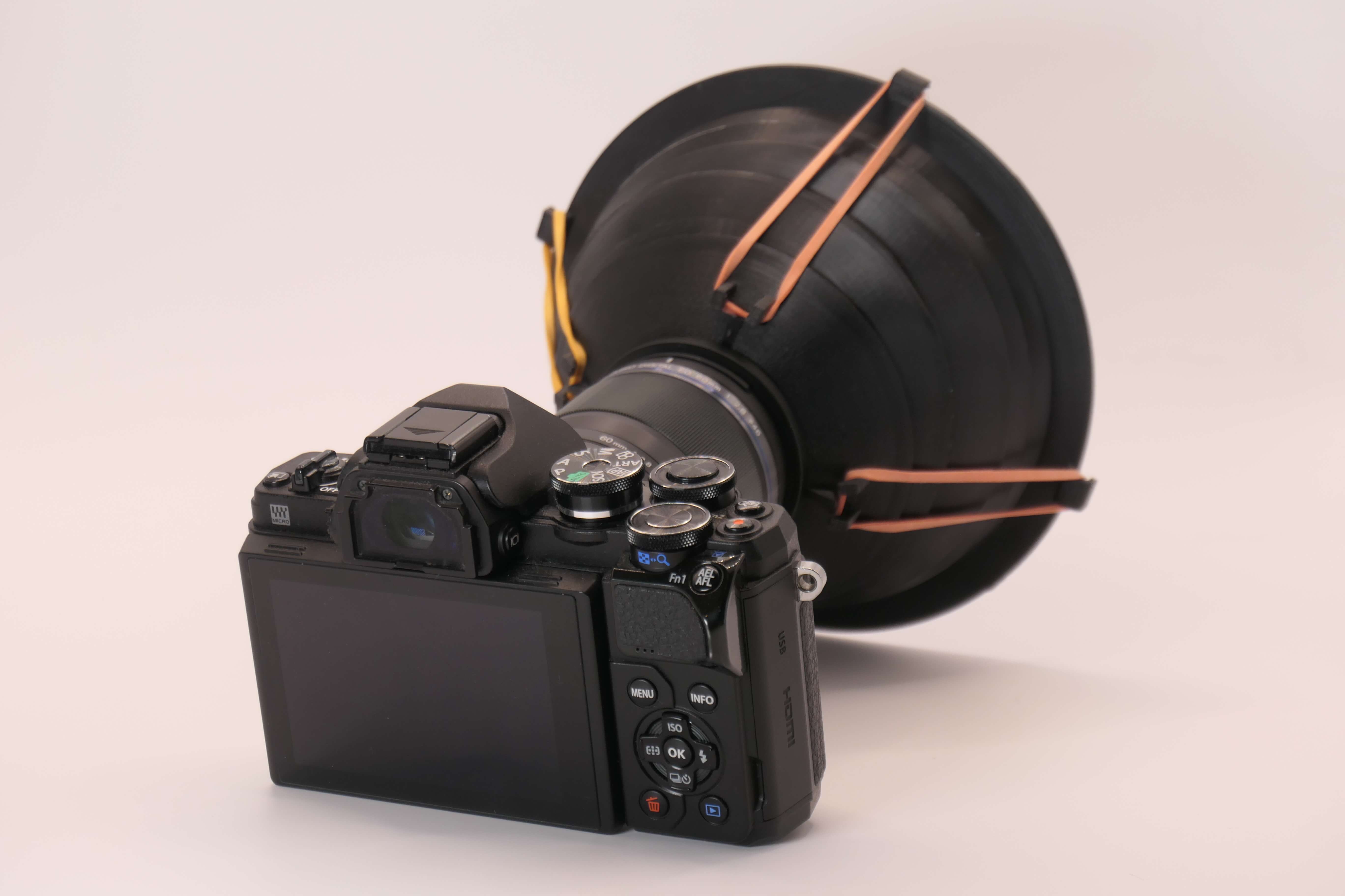 OnGlass Mk2 Reflection Blocker (Tilt:±46º, Aperture:Ø27mm, AngleOfView ...
