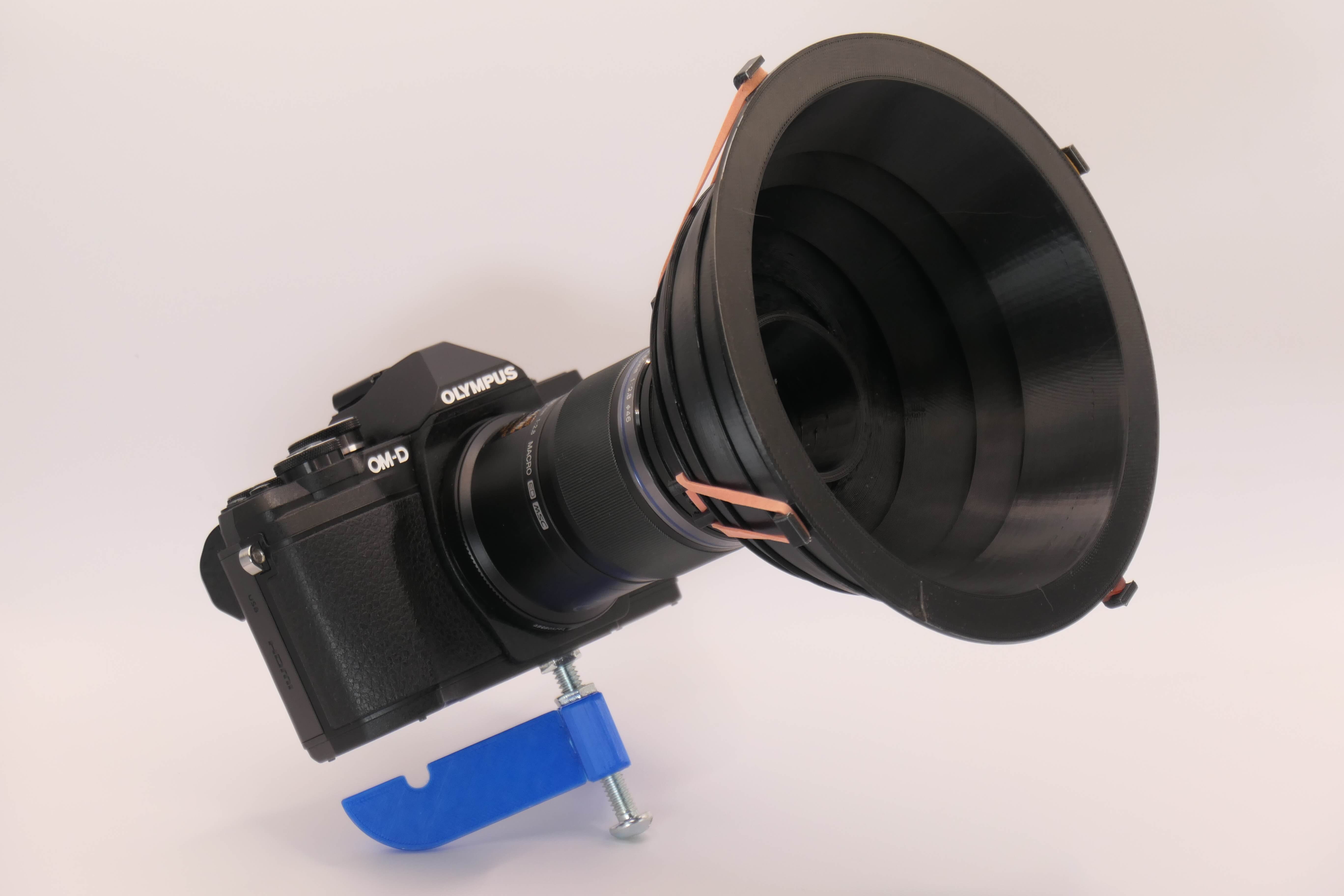 OnGlass Mk2 Reflection Blocker (Tilt:±46º, Aperture:Ø27mm, AngleOfView ...