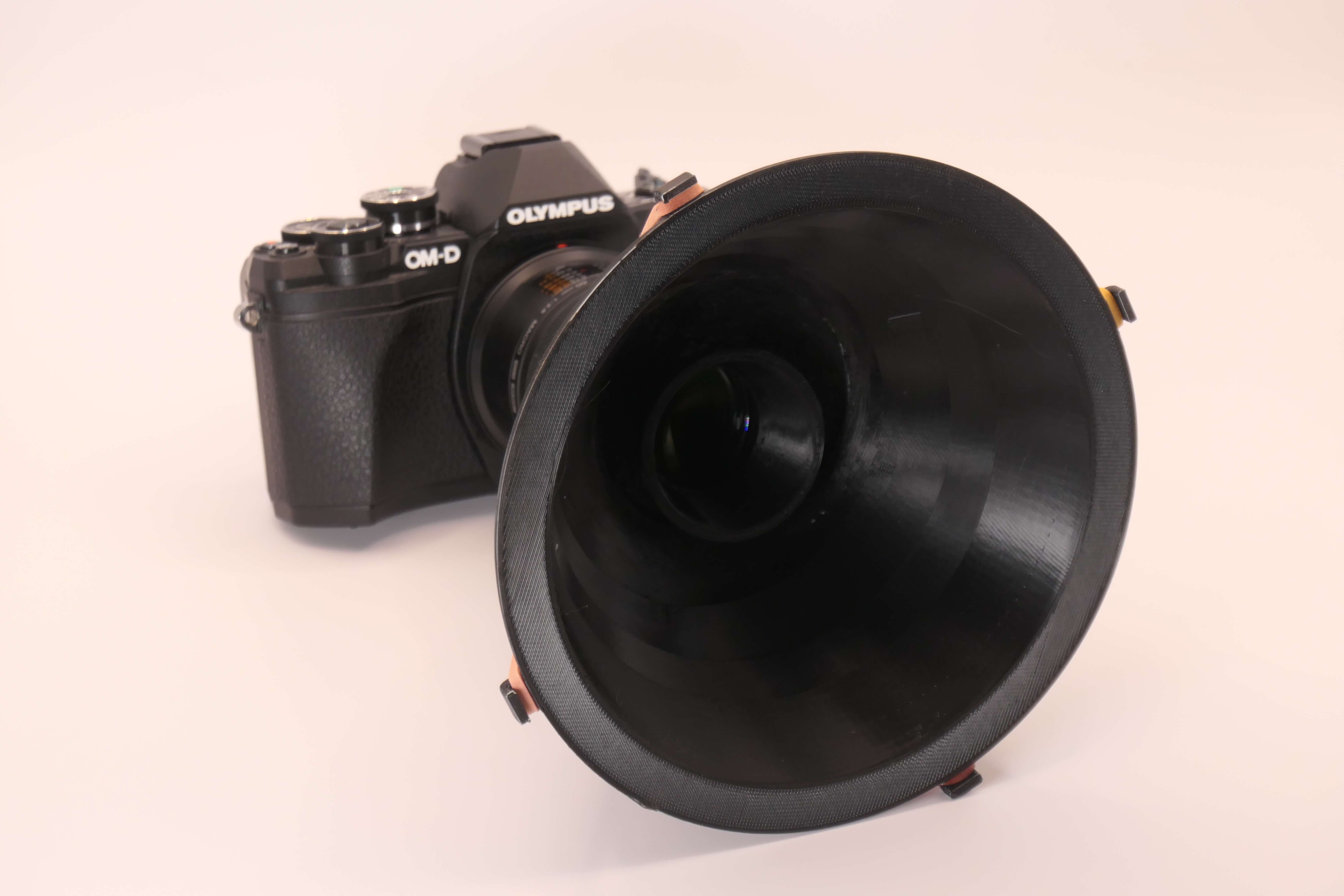 OnGlass Mk2 Reflection Blocker (Tilt:±46º, Aperture:Ø27mm, AngleOfView ...