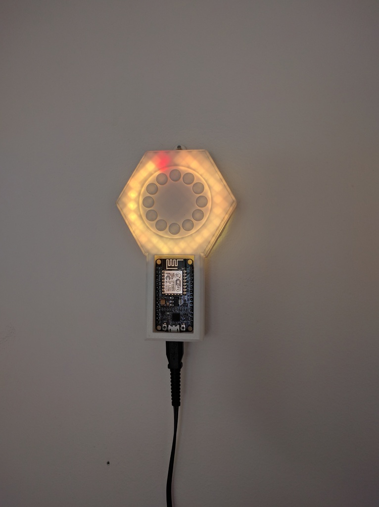 Neopixel clock by meros | Download free STL model | Printables.com