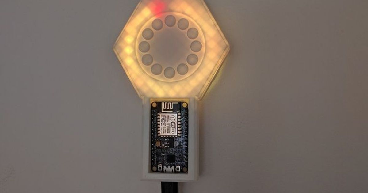 Neopixel clock by meros | Download free STL model | Printables.com