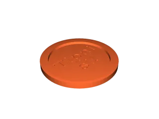 Token for Tipni si! by Sopkmi | Download free STL model | Printables.com