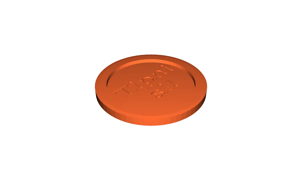 Token for Tipni si! by Sopkmi | Download free STL model | Printables.com