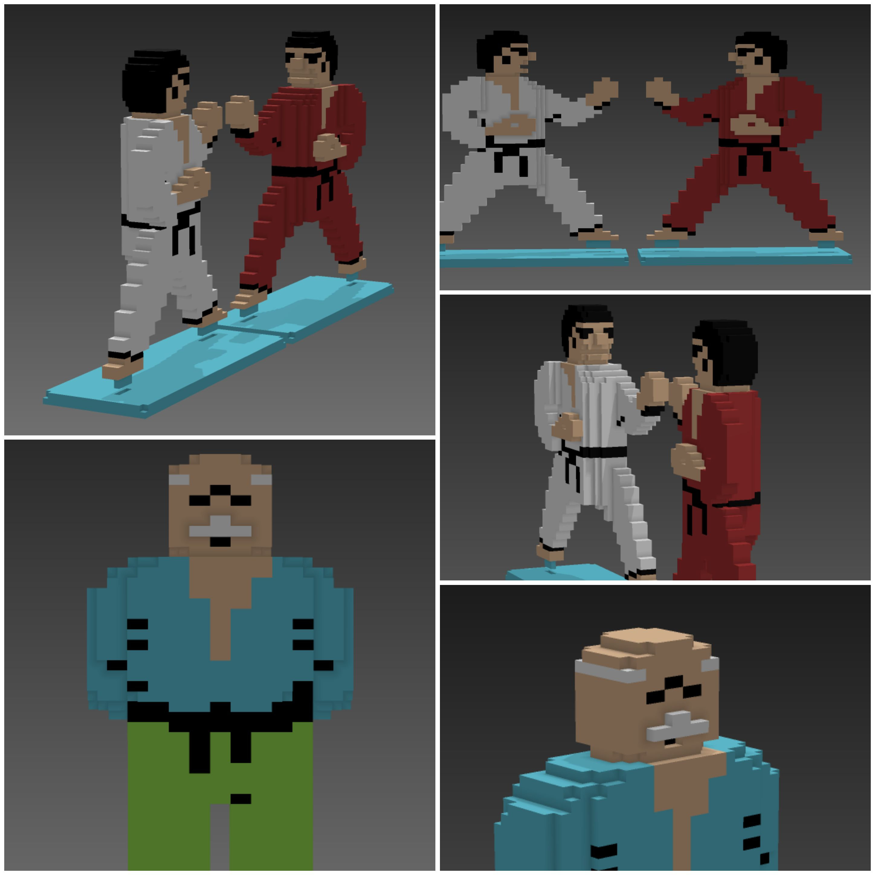 International Karate Figures ( C64 / 8-bit ) by Achim | Download free ...