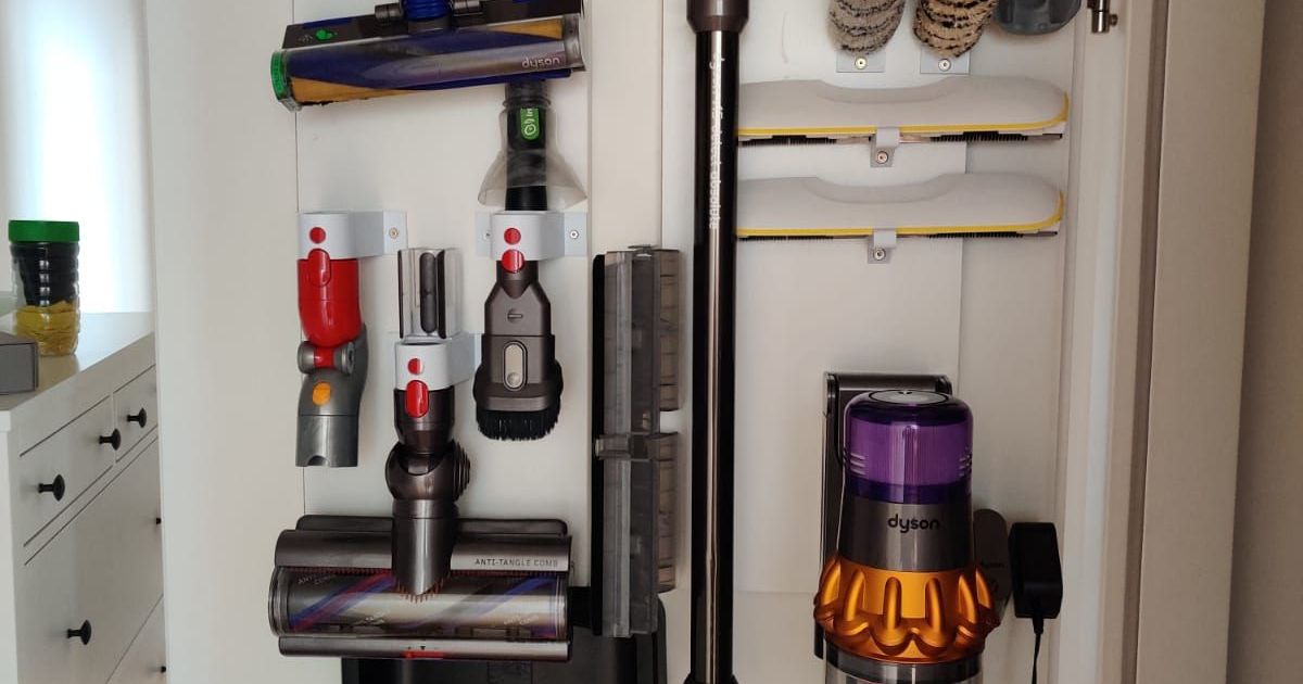 DYSON KARCHER FC7 Holders von JK | Kostenloses STL-Modell herunterladen ...