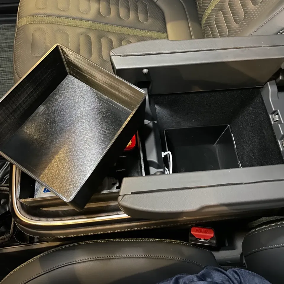 Center Console Organizer for Rivian by Jeff T | Download free STL model ...