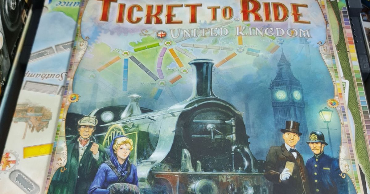 Insert for Ticket to Ride Map Collection: Volume 5 – United Kingdom ...