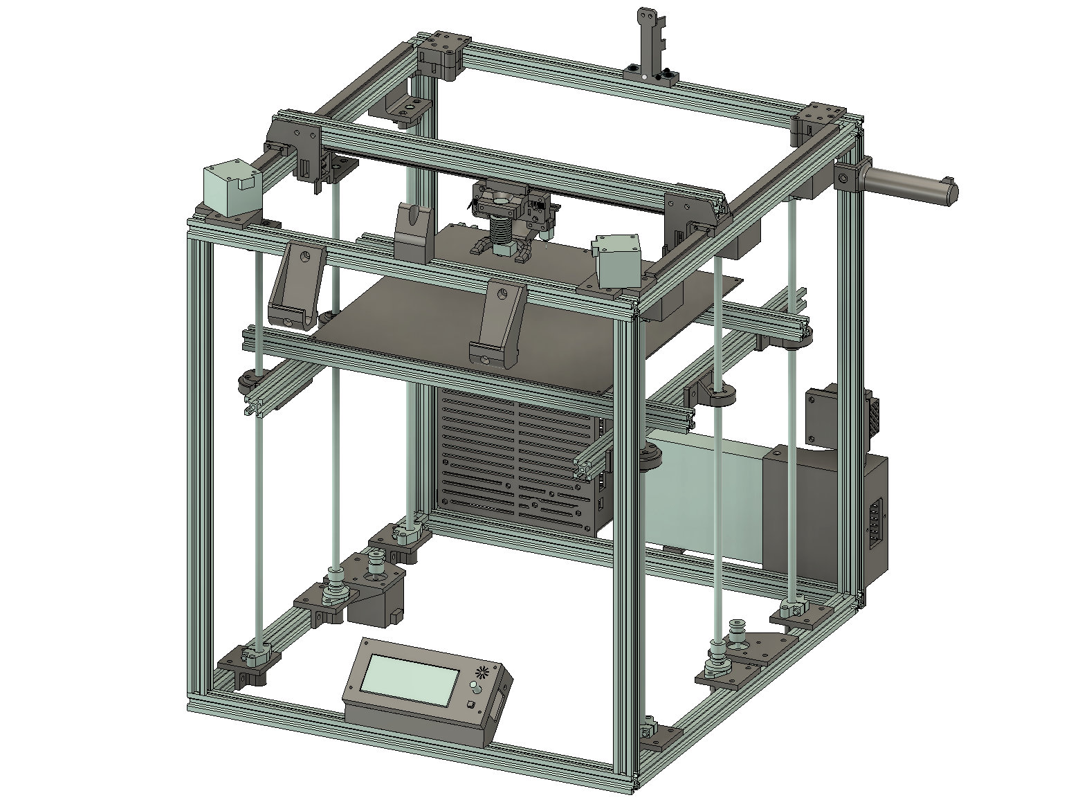 3D Printer Mock Parts - Big Plans Printer System by LilMikey | Download ...