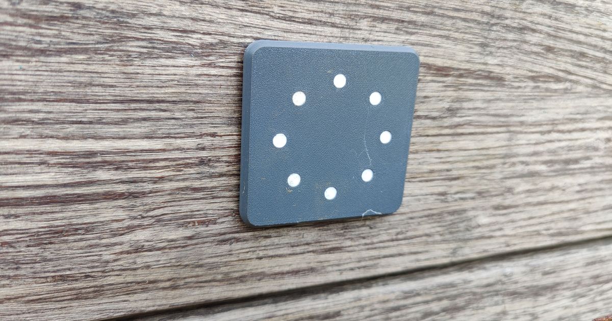 NFC tag case (outdoor/indoor) by Mario M | Download free STL model ...