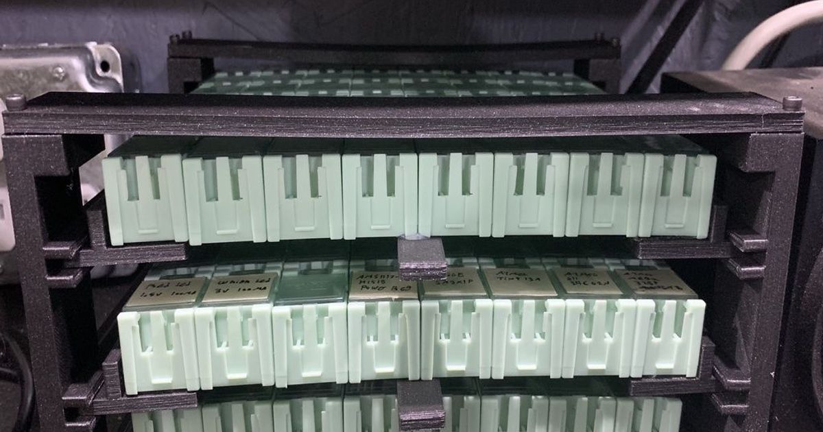 smd parts rack by mason | Download free STL model | Printables.com