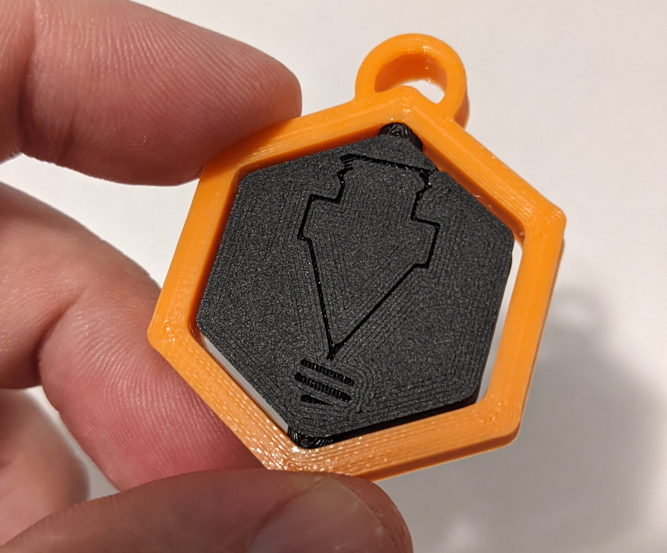 JOSEF PRUSA HEX HEADS-OR-TAILS SPINNER by biketiger | Download free STL ...