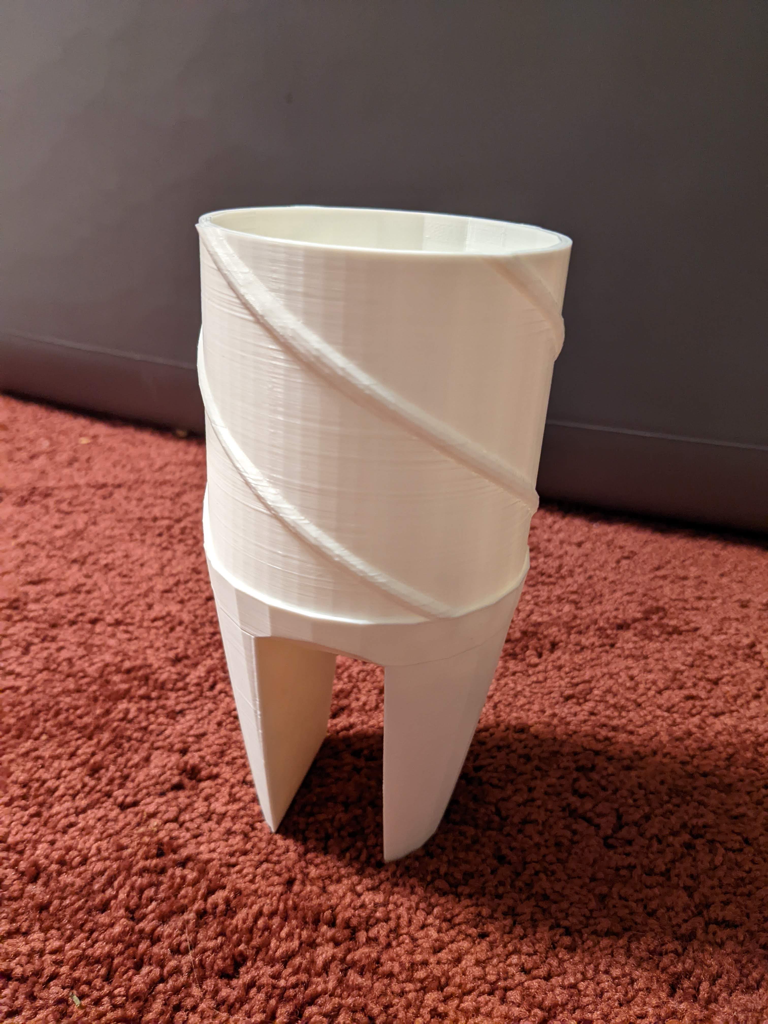 Bedside Cup Holder by TekoXVI | Download free STL model | Printables.com