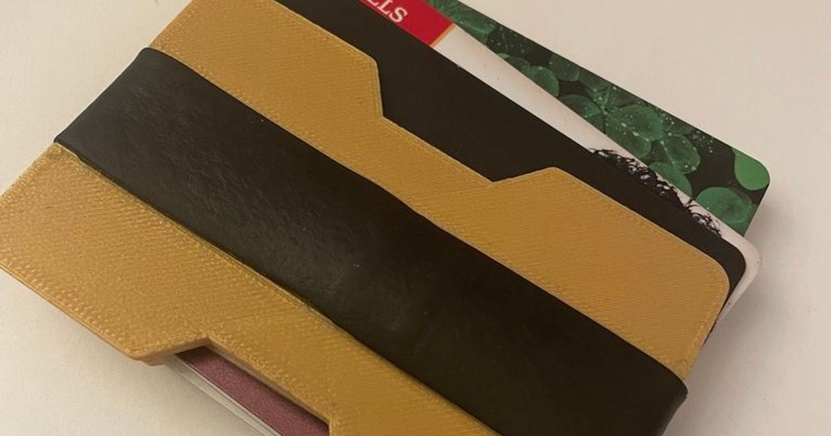 Awesome slim wallet by Nem | Download free STL model | Printables.com