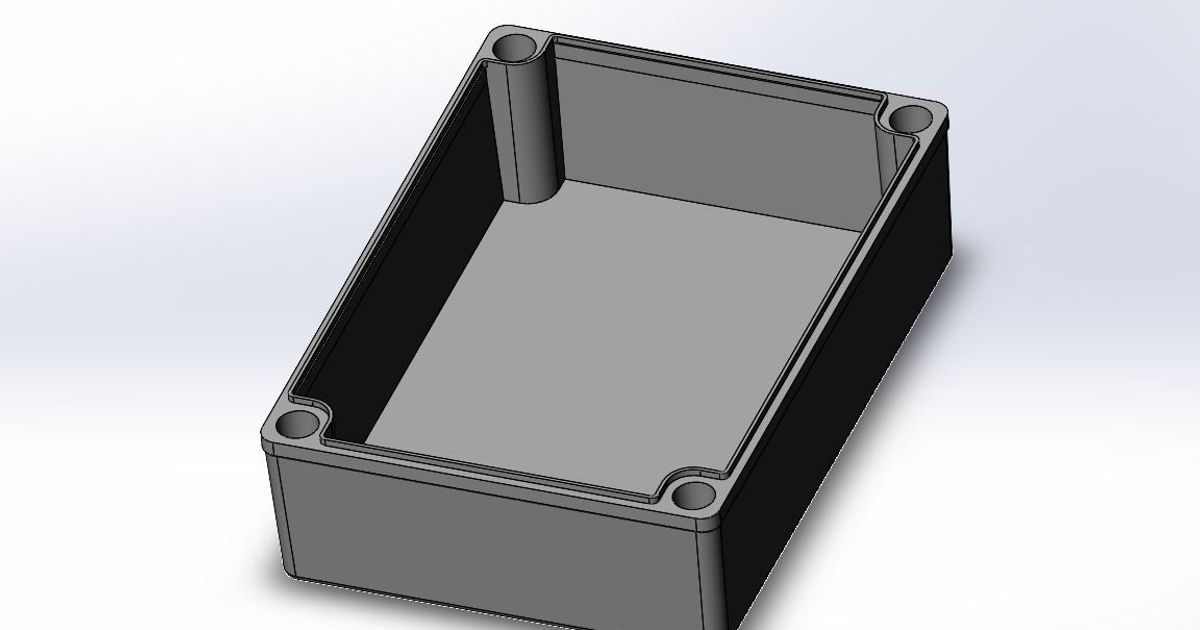 Electronics Box by Alex Kuntz | Download free STL model | Printables.com