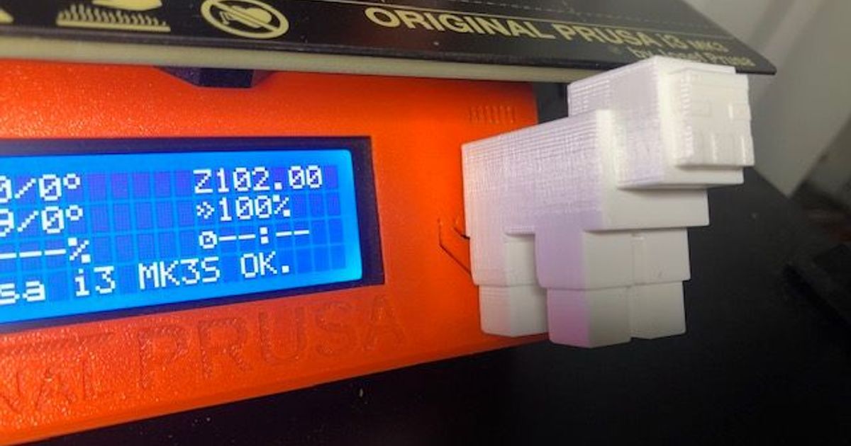 Minecraft Sheep Knob by dfn5 | Download free STL model | Printables.com