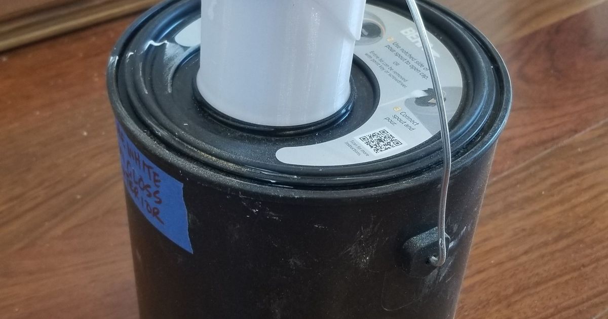 #0035 No-Drip Spout - 1 Gallon Paint Can for Behr Paints by BuildX ...