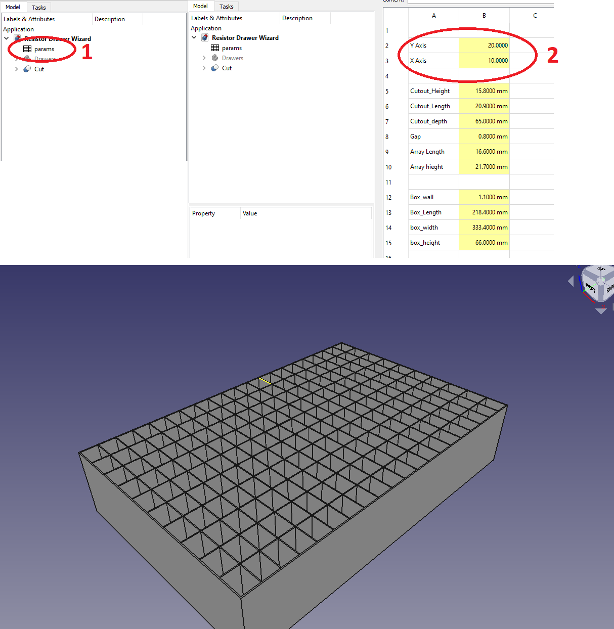 Resistor Storage Drawers (Remix) by Drath1995 | Download free STL model ...