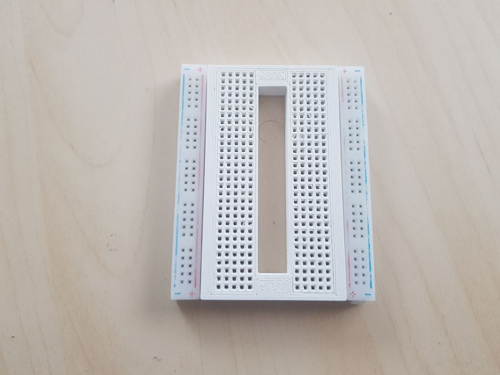 Breadboard for wide ESP Dev Boards by reibuehl | Download free STL ...